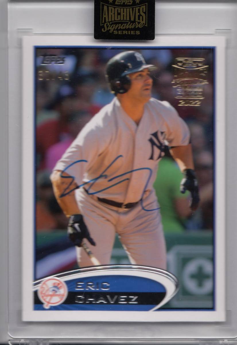 ERIC CHAVEZ 直筆サインカード 43枚限定 2022 TOPPS AUTO ARCHIVES SIGNATURE SERIES 専用 ...