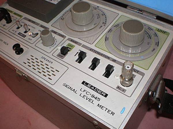 LEADER LFC-945 SIGNAL LEVEL METER(その他)｜売買されたオークション情報、yahooの商品情報をアーカイブ公開 ...