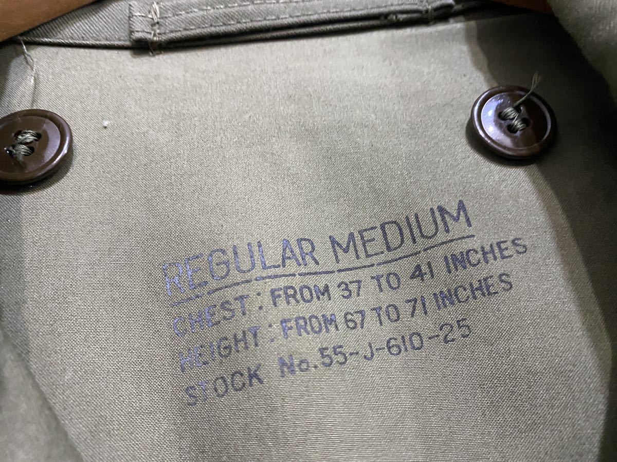 デッドストック M-1951 FIELD JACKET M1951 M-51 フィールドジャケット ヴィンテージ ビンテージ U.S.ARMY ...