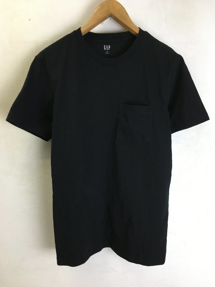GAP ギャップ クルーネック ポケット付き Tシャツ 黒 サイズXS(半袖Tシャツ)｜売買されたオークション情報、yahooの商品情報をアーカイブ公開 - オークファン（aucfan.com）