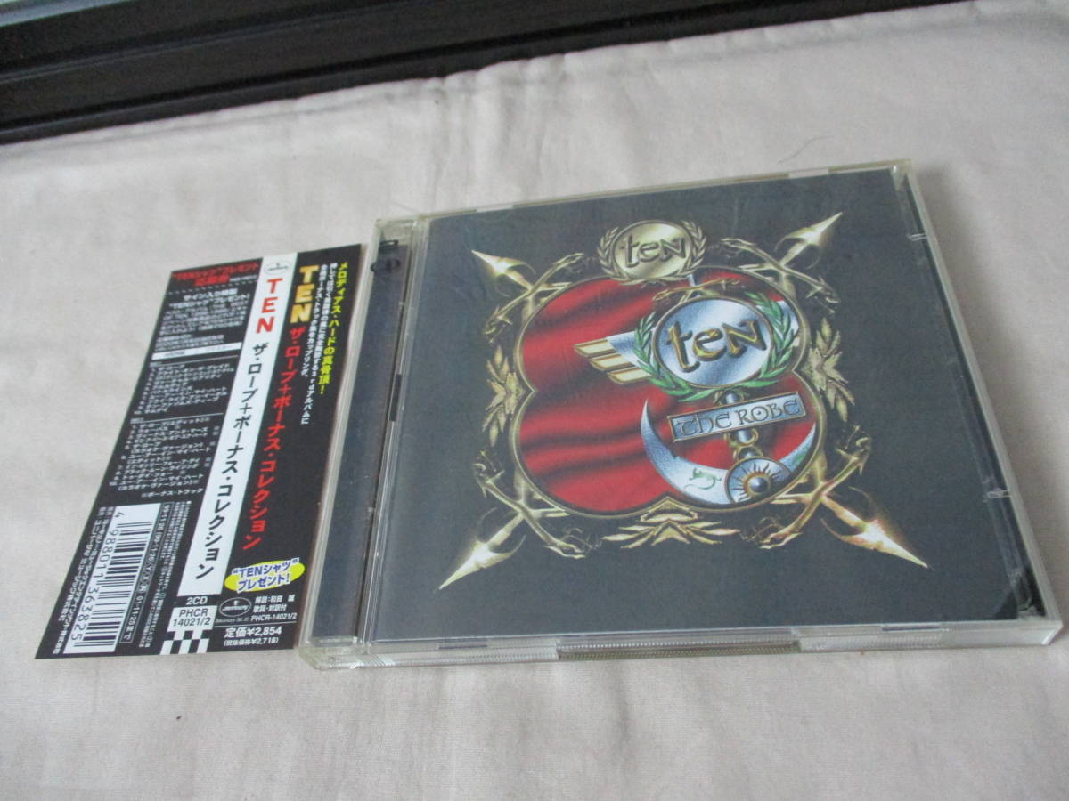 TEN The Robe+Bonus Collection ’99 original ’97 UK メロディアス ハード 2枚組 マキシ ...