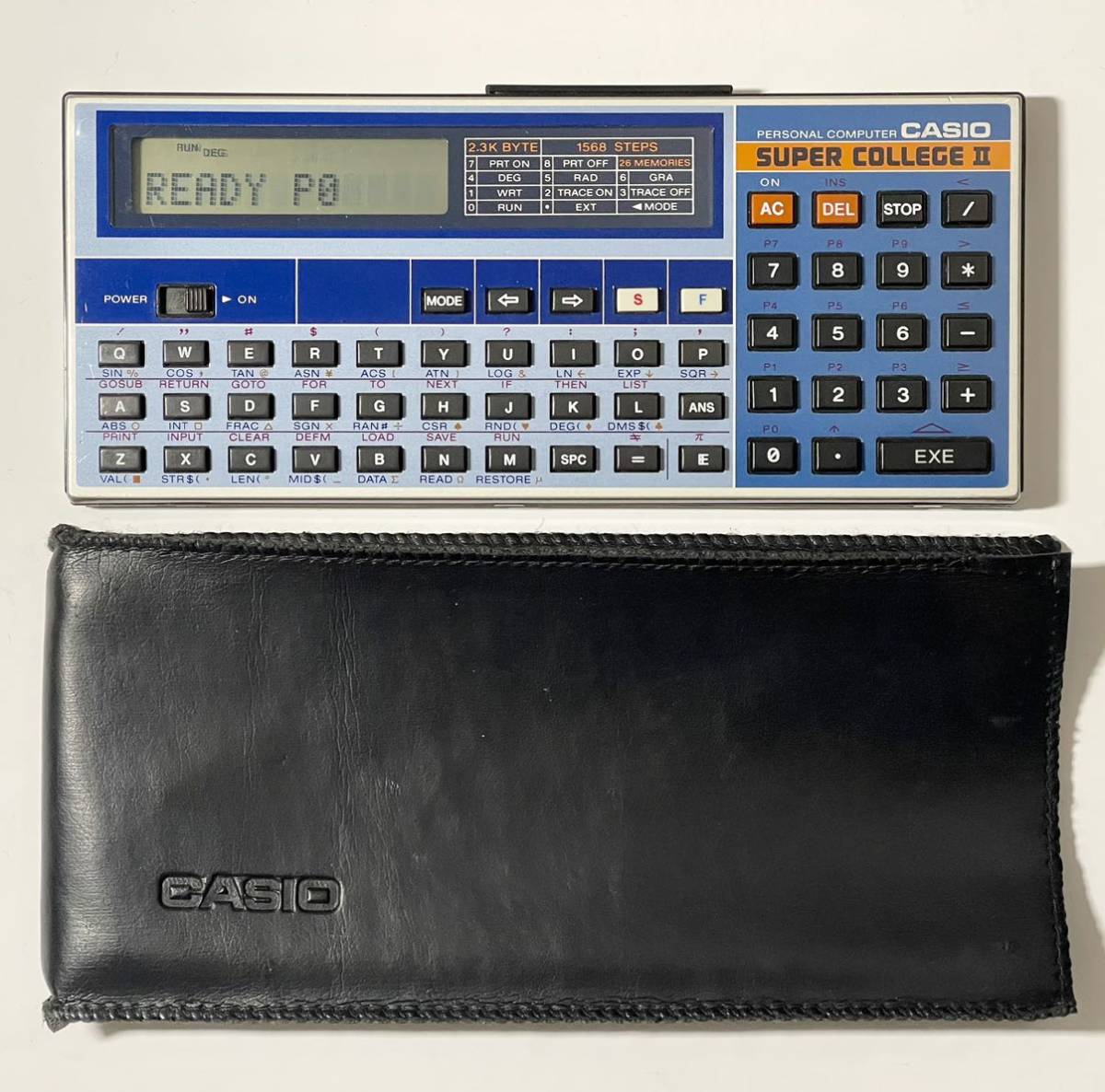 CASIO SUPER COLLEGE II PB-100 スーパーカレッジ ポケコン ポケットコンピュータ(ポケットコンピュータ)｜売買されたオークション情報、yahooの商品情報を ...