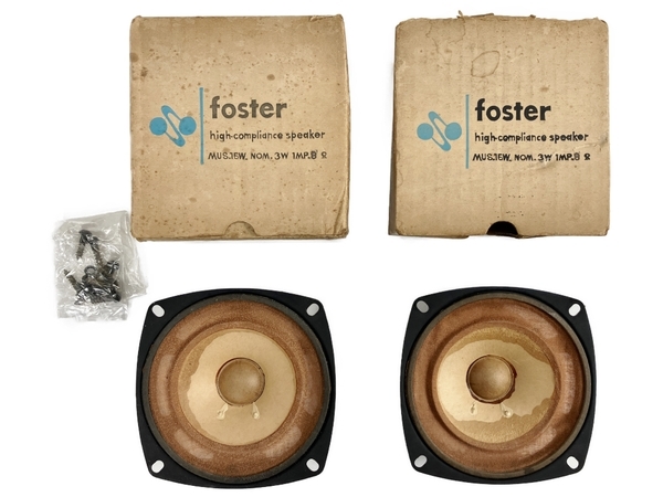 FOSTER FOSTEX FE-103 10cmコーン型 フルレンジ ユニット スピーカー ペア W7254675(FOSTEX)｜売買され ...