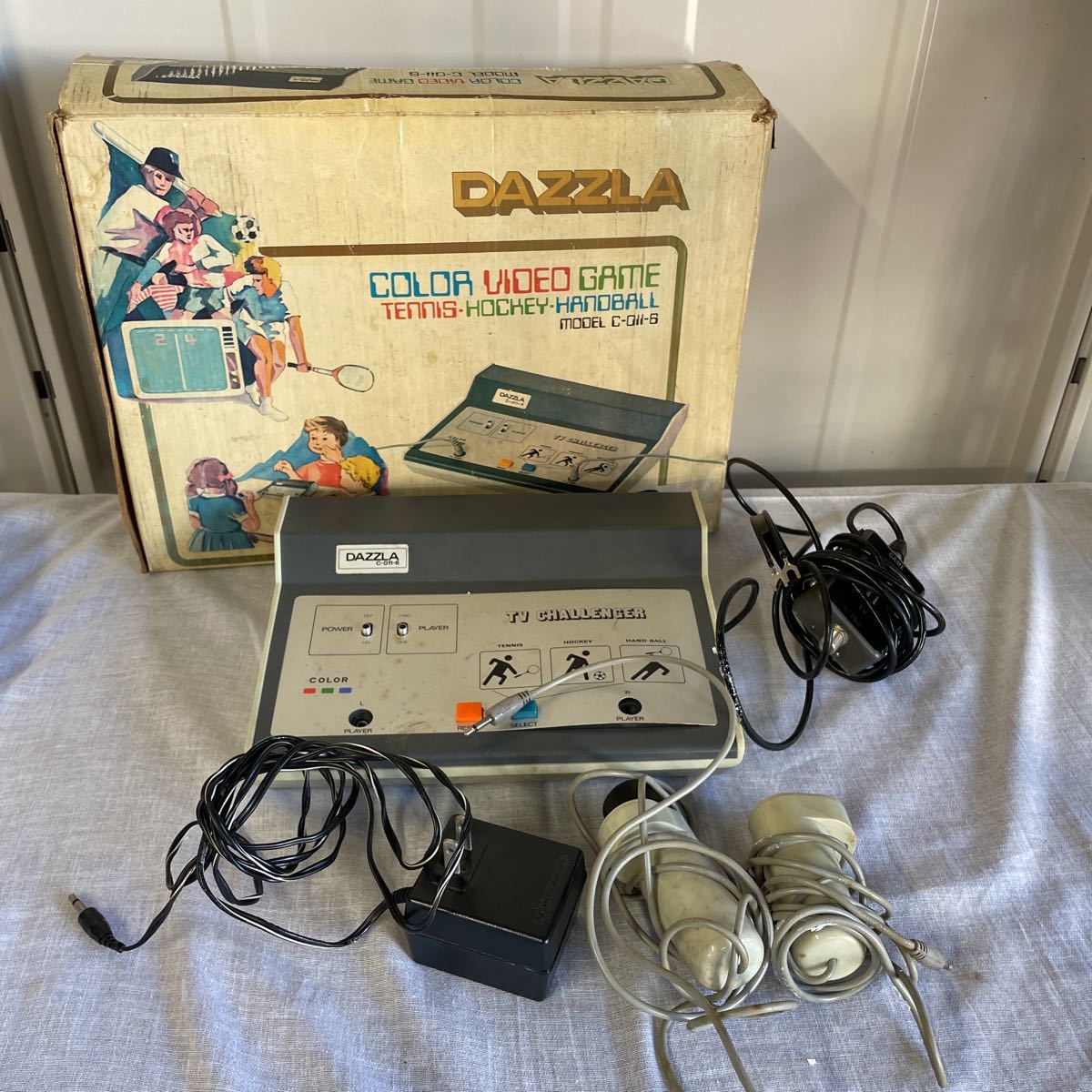 ジャンク品 レトロゲーム機 DAZZLA ダズラ C-011-6 COLOR VIDEO GAME 1977年発売(その他)｜売買された ...