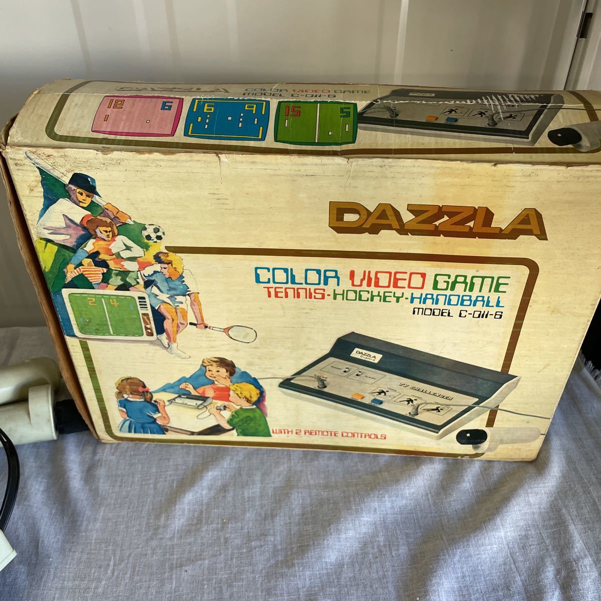 ジャンク品 レトロゲーム機 DAZZLA ダズラ C-011-6 COLOR VIDEO GAME 1977年発売(その他)｜売買された ...