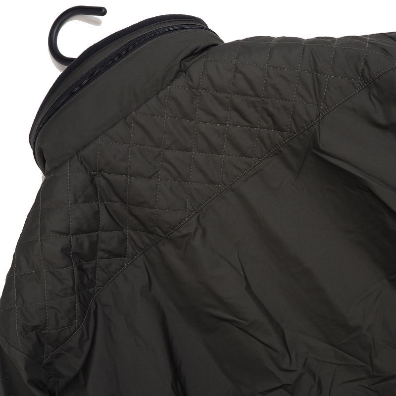 O144 アディダス 裏起毛 ウ―ブン ジャケット 2XL ブルゾン スタンドカラー 防風 保温 ゴルフ adidas 秋冬 3ストライプス ...