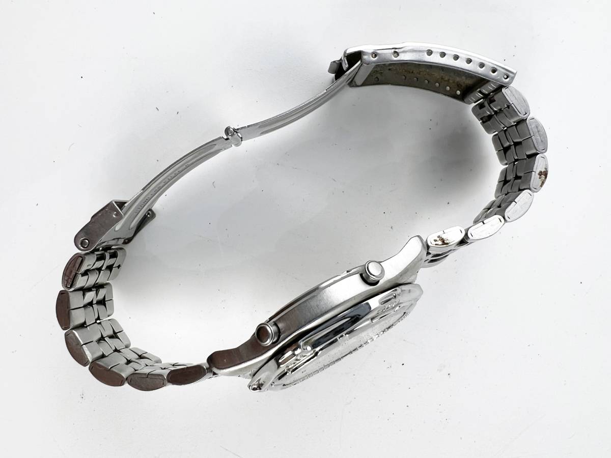 SEIKO セイコー ALBA アルバ CARIB カリブ Y182-6C00 クロノグラフ デイト メンズ腕時計 1円スタート クォーツ ...