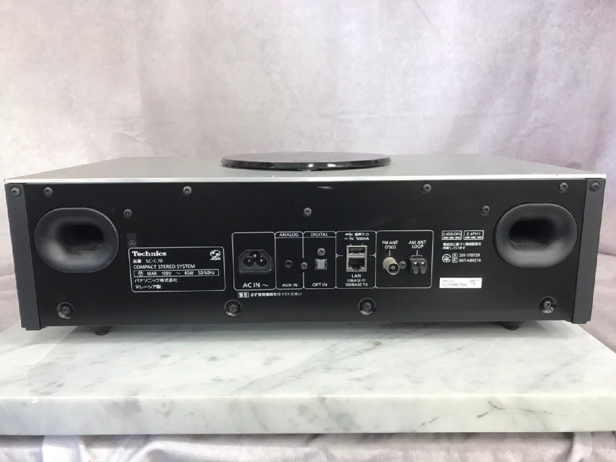 t2715 現状品 Technics テクニクス SC-C70 CDプレーヤー 2017年製(一般)｜売買されたオークション情報、yahooの ...