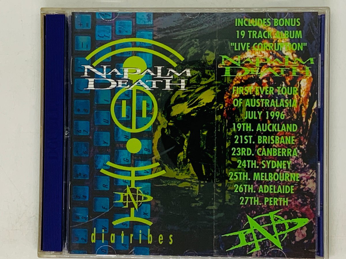 CD NAPALM DEATH diatribes / ナパーム デス / glimpse into genocide / アルバム U03 ...