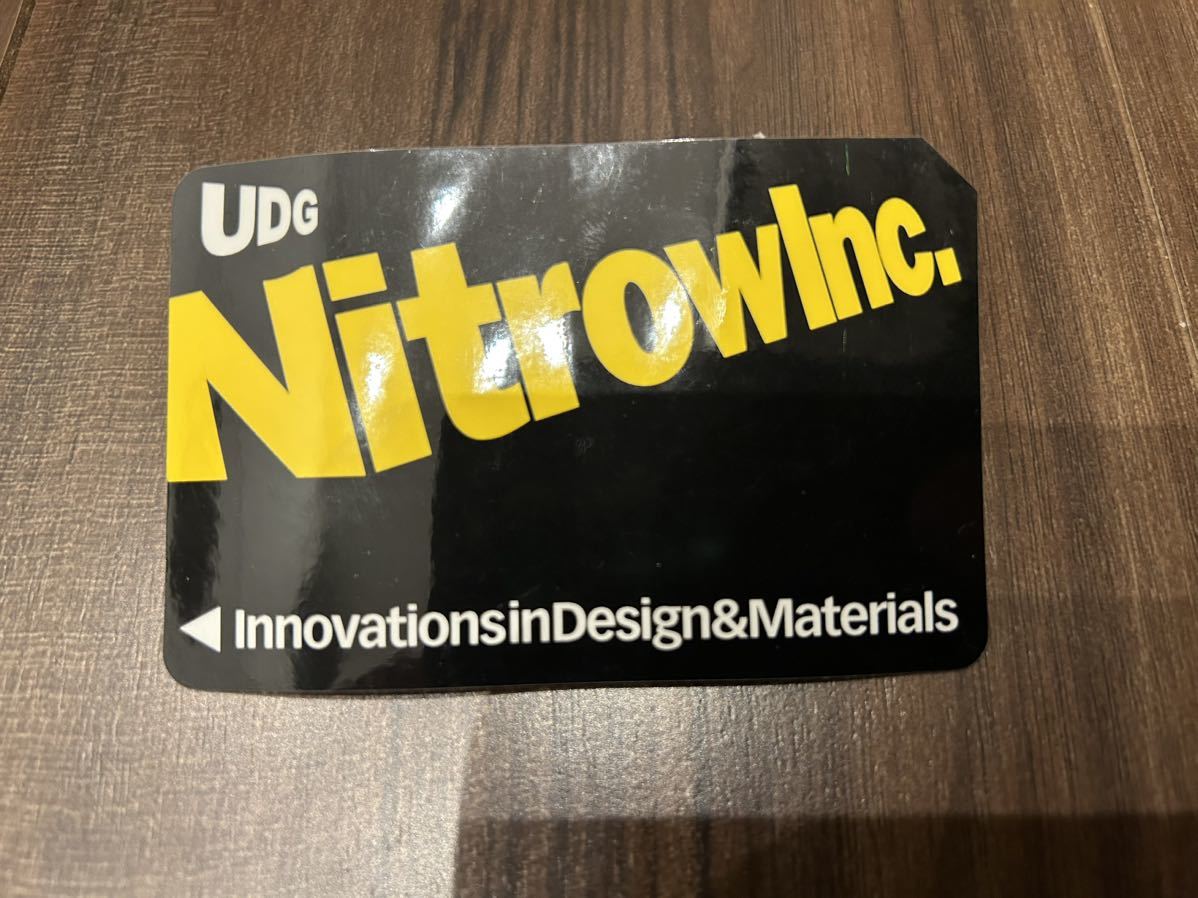 ニトロマイクロフォンアンダーグラウンド ステッカー DELI GORE-TEX DABO S-WORD XBS ナイトロウ NITROW nitro 黄 送84円(その他)｜売買された ...