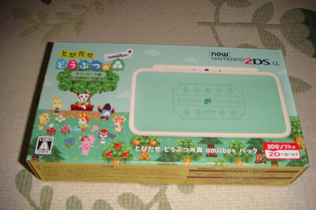 Newニンテンドー2DS LL とびだせ どうぶつの森 amiibo＋パック(ニンテンドー3DS LL本体)｜売買されたオークション情報 ...