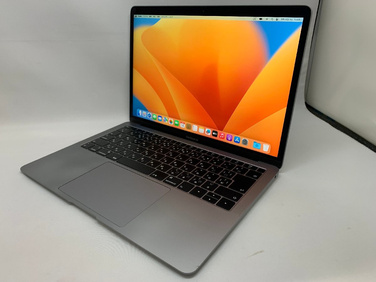 1円スタート Apple MacBook Air A1932 Retina 13-inch 2018 スペースグレイ Nmc(MacBook ...