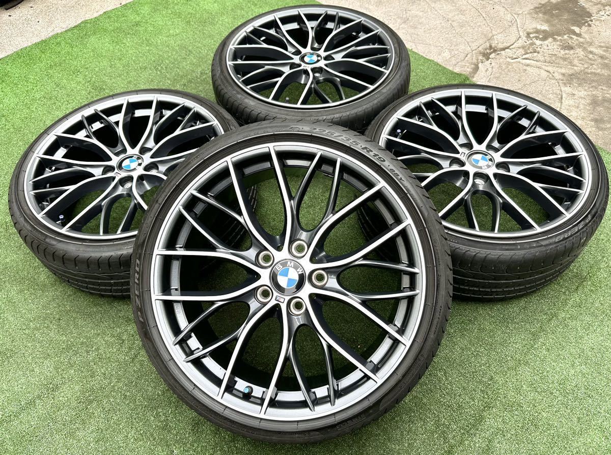 BMW F20 1シリーズ F22 2シリーズ 純正オプション Mパフォーマンス 405M 19インチ アルミホイール PIRELLI ラン ...