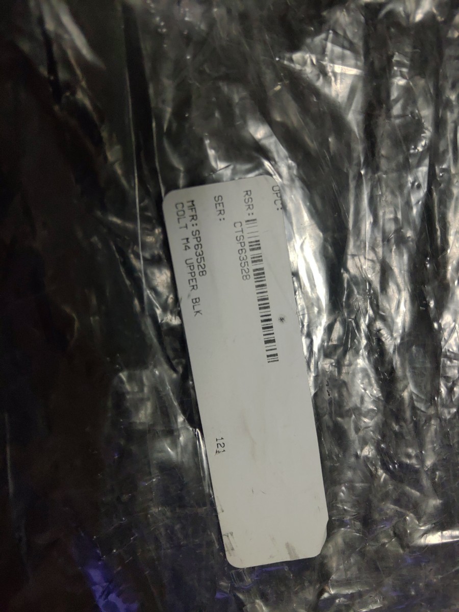 実物 COLT M4 アッパーレシーバー 13629 ミルスペック 鍵穴 M4 VFC PTW WA MARSOC SEAL geissele ...