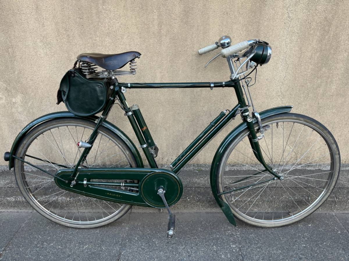 RALEIGH SUPERBE DAWN TOURIST ラーレー 正統派英国製ロードスター 1955年頃のほぼ完全なオリジナル状態車両 原則 ...