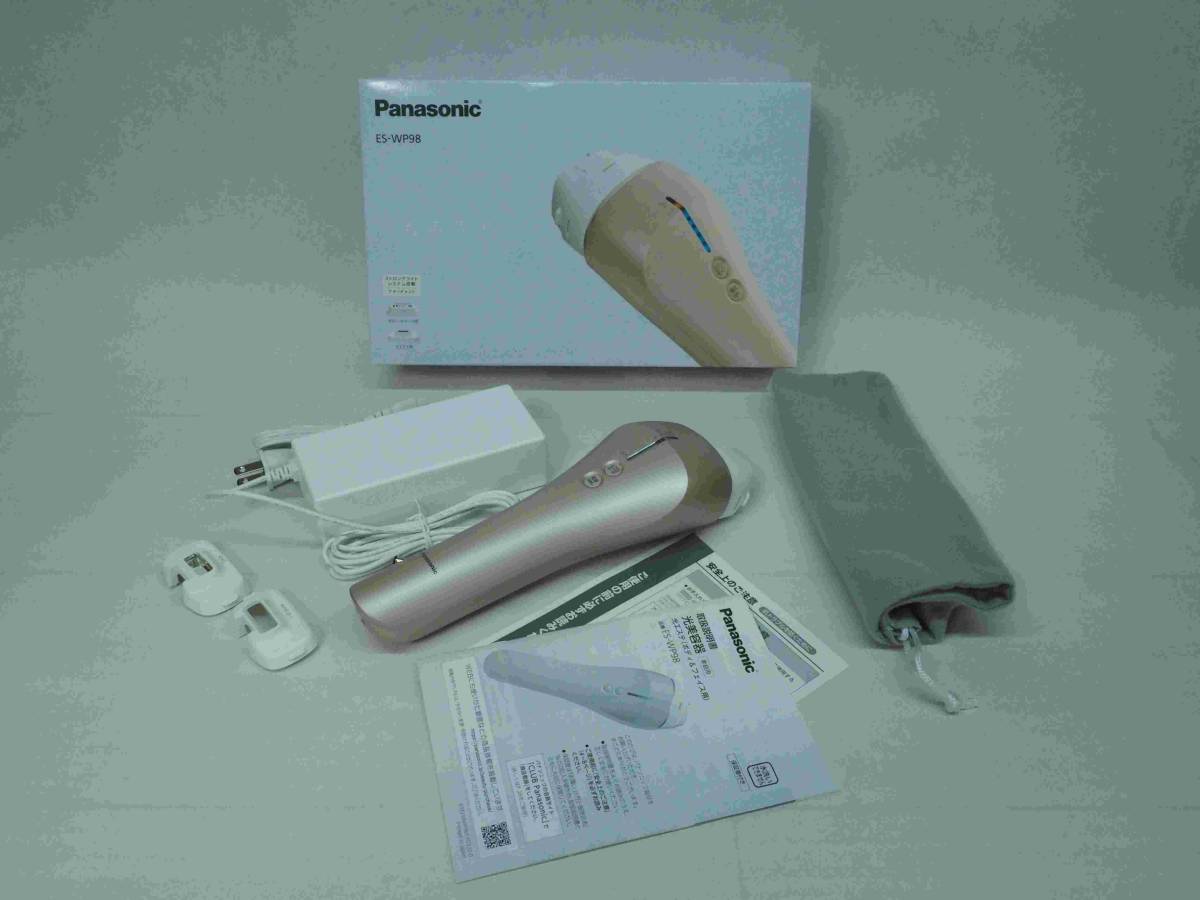 品 Panasonic パナソニック ボディ＆フェイス用 光美容器 光エステ ES-WP98-N ゴールド(脱毛)｜売買されたオークション情報、yahooの商品情報をアーカイブ公開 ...