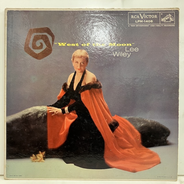 VOCAL LP Lee Wiley / West of the Moon Lpm1408 jv4215 米オリジナルDg Mono リー ...