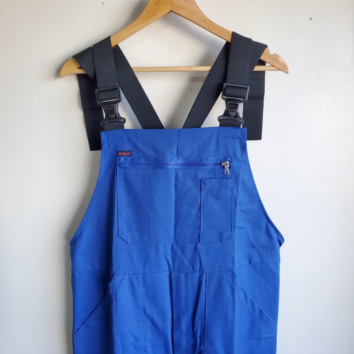 875 SPILAG ユーロワーク オーバーオール size54 青 インディゴブルー ワークウエア(オーバーオール)｜売買されたオークション ...