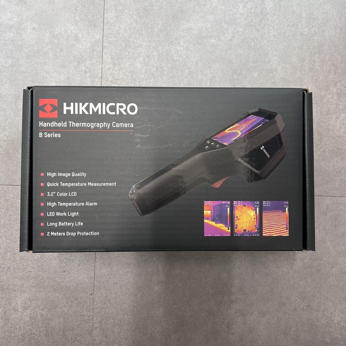 HIKMICRO ハンディ サーモグラフィーカメラ B10 温度測定 熱画像解像度256x192 NETD40mK フレームレート25Hz ...