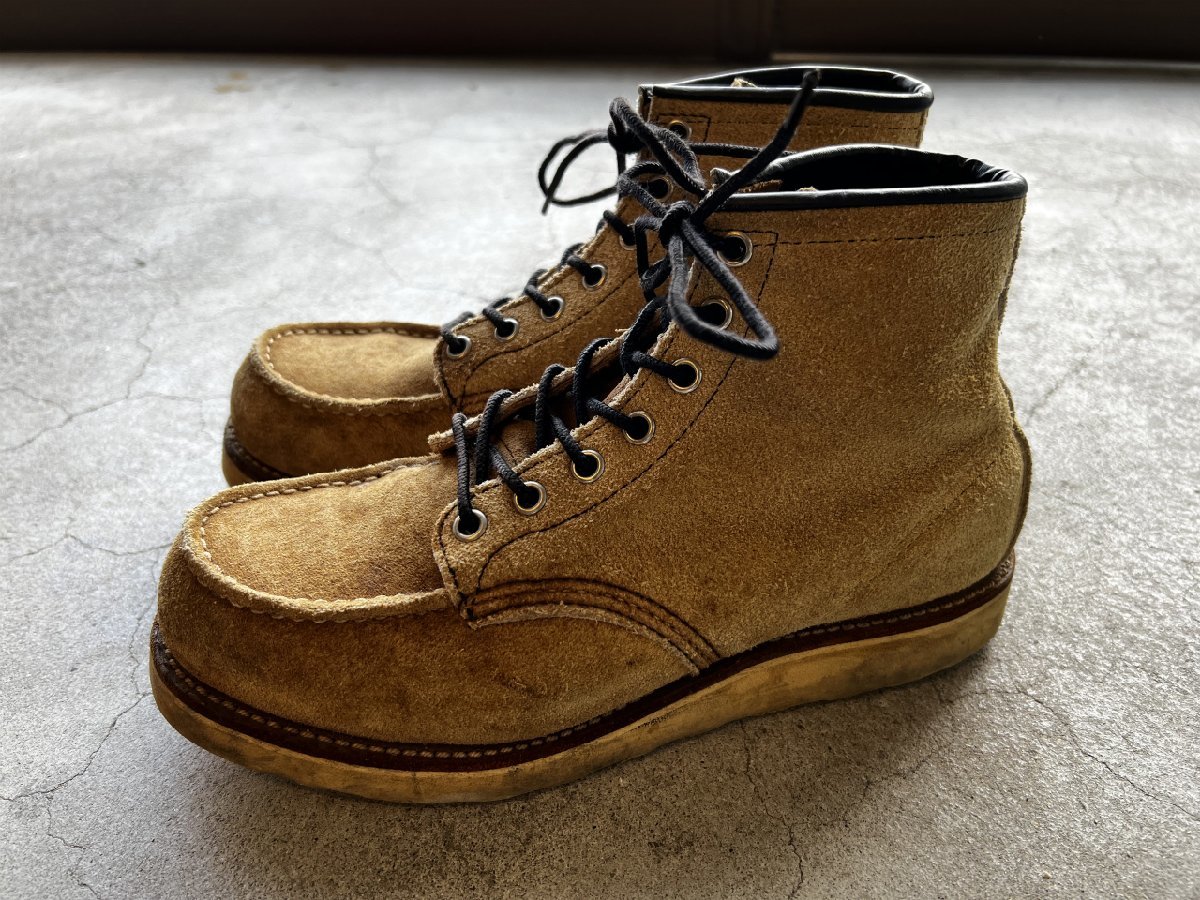 ^w^ b RED WING 8173 US7E レッドウィング 90s00s ヴィンテージ スウェード アイリッシュセッターブーツ モック ...
