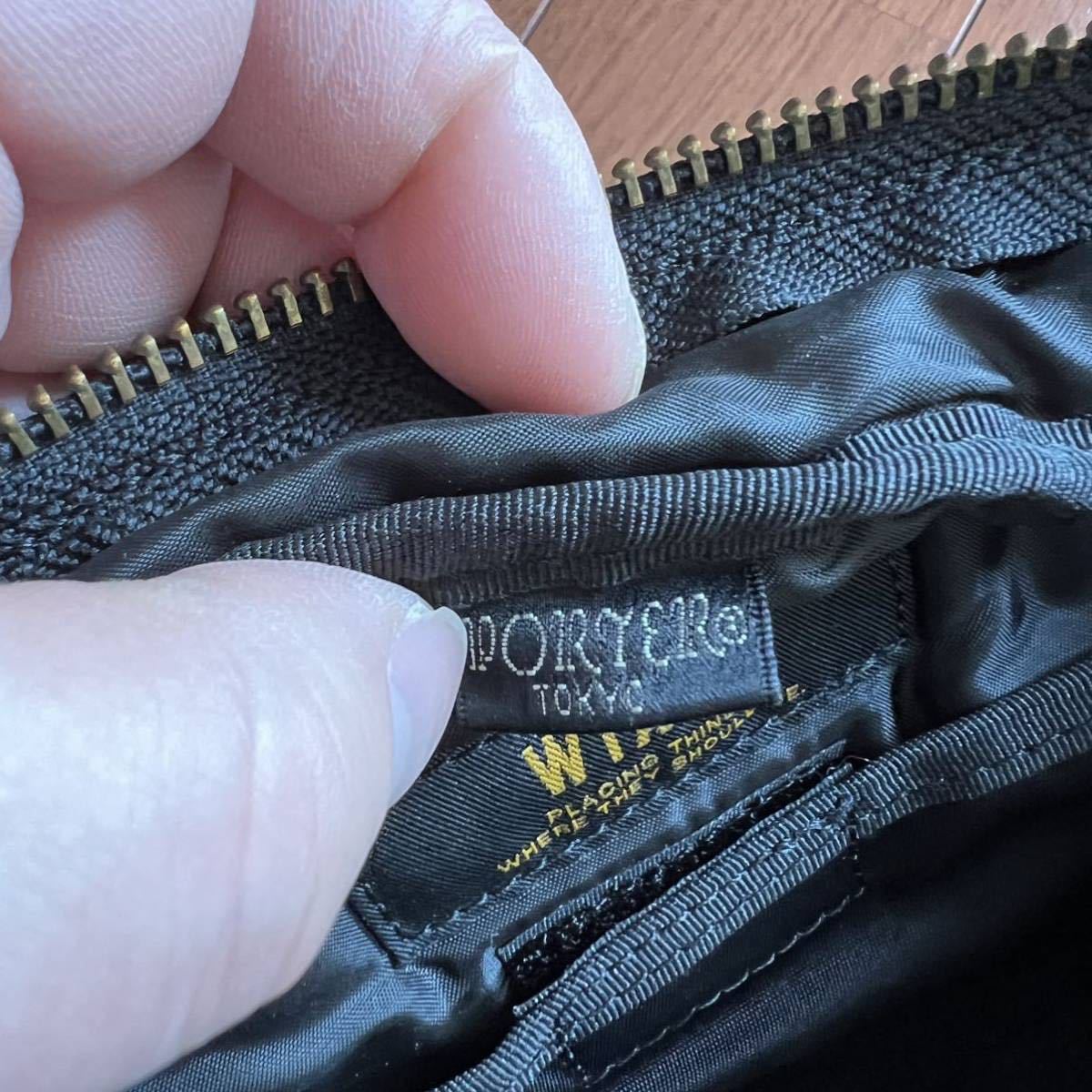 WTAPS ダブルタップス x PORTER ポーター SHOULDER BAG ショルダーバッグ 162YSPTD-CG02S BLACK吉田カバン 2017年初売り(その他)｜売買された ...