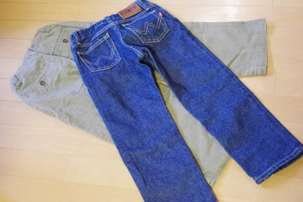 GAP＆EDWIN パンツ＆ジーンズ 2点(110（105～114cm）)｜売買されたオークション情報、yahooの商品情報をアーカイブ公開 - オークファン（aucfan.com）