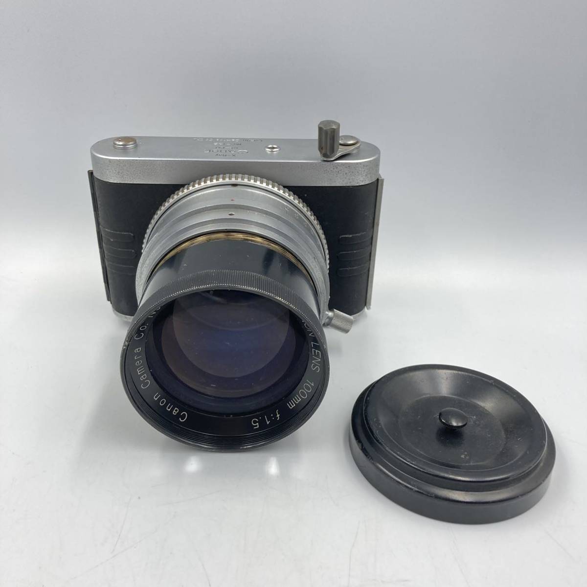 4/5 NG-2387 Canon キャノン X-Ray CX-60 フィルムカメラ/X-CANON LENS 100mm f:1.5 ...