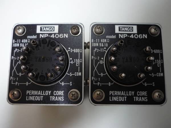 旧タンゴ TANGO NP-406N ラインアウトトランス(パーツ、部品)｜売買されたオークション情報、yahooの商品情報をアーカイブ公開 ...