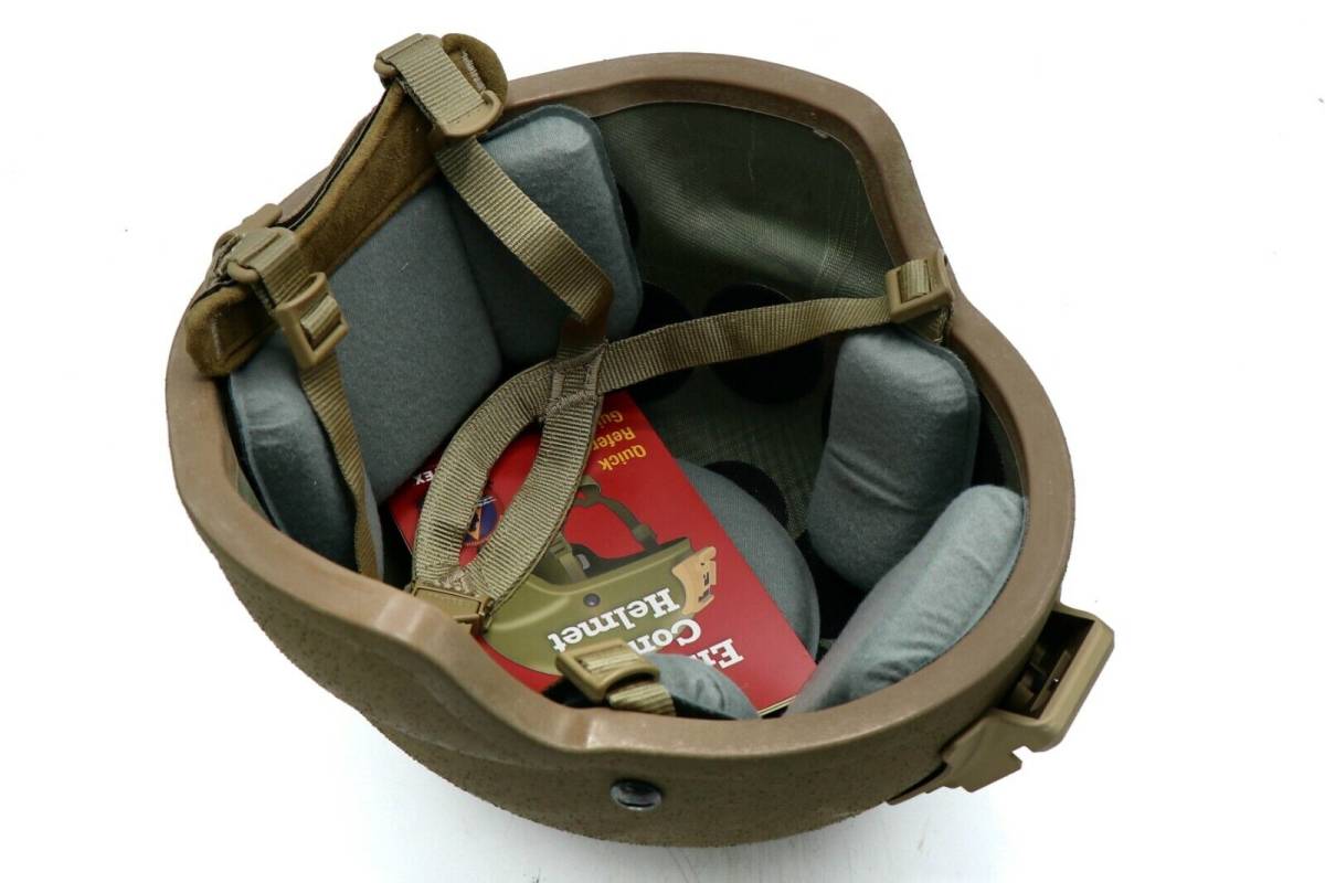 NEW - MEDIUM US Army Enhanced Combat Helmet ECH ACH IHPS with NVG Mount ...