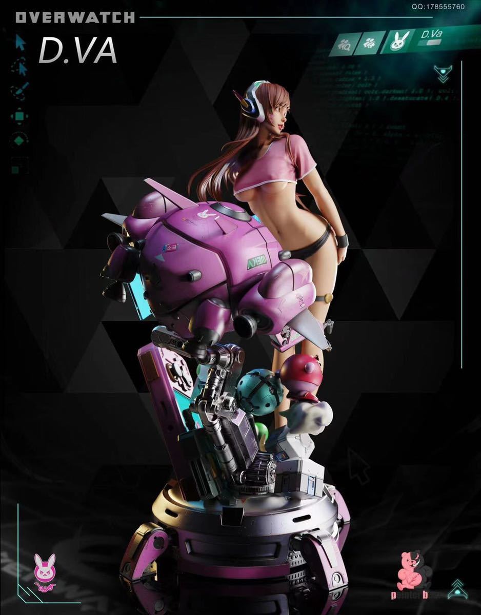 POINTER BEAR STUDIO D.VA OVERWATCH オーバーウォッチ 1/4 スタチュー ガレージキット 完成品 EX Ver(その他)｜売買されたオークション情報 ...