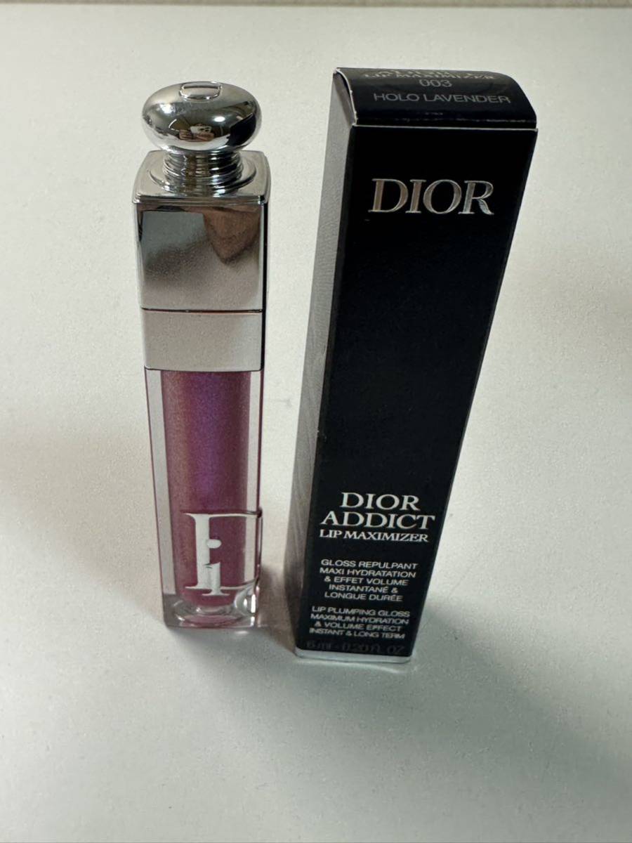 DIOR ディオール アディクト リップ マキシマイザー 003 HOLO LAVENDER(リップグロス)｜売買されたオークション情報、yahooの商品情報をアーカイブ公開 - オークファン ...