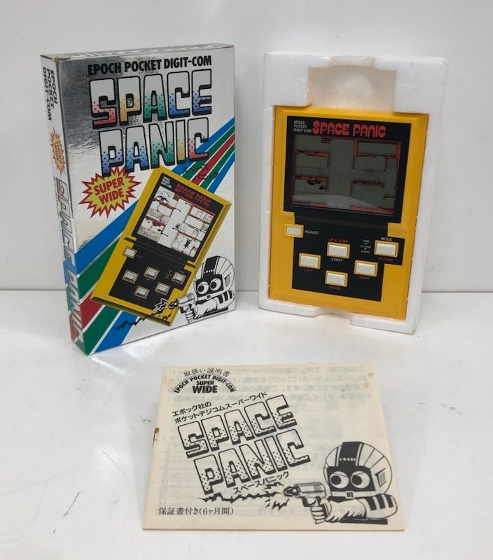 230411SK180031 エポック社 SPACE PANIC スペースパニック ゲーム機 レトロ(携帯型)｜売買されたオークション情報 ...