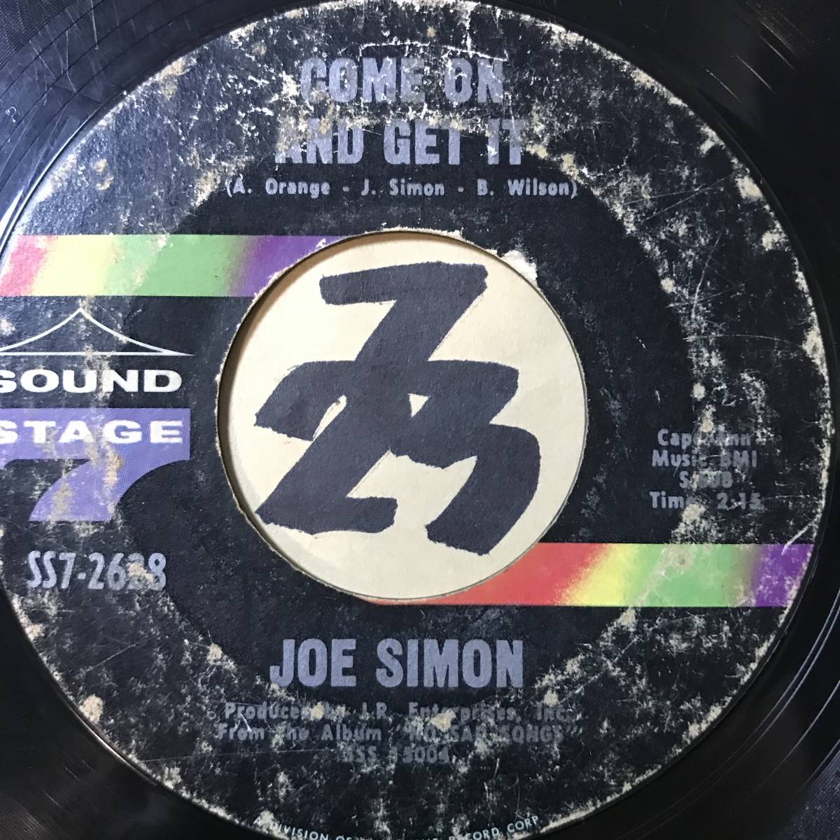 試聴 JOE SIMON COME ON AND GET IT 両面VG + SOUNDS VG++(R&B、ソウル)｜売買されたオークション情報、yahooの商品情報をアーカイブ公開 ...