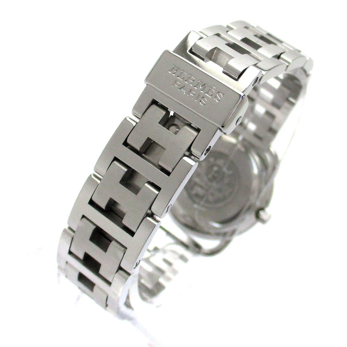 1円 エルメス アルソー レディース Dバックル 白文字盤 AR3.210 時計 HERMES 婦人 クォーツ クリーニング済 稼動品 レア(エルメス)｜売買されたオークション情報、yahoo ...