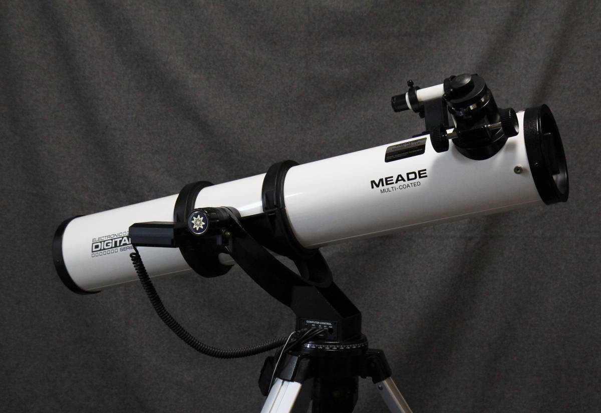 み ミード MEADE DS-115EC モータードライブ 反射式 天体望遠鏡 D-115mm F=910mm f/7.9(セット)｜売買され ...