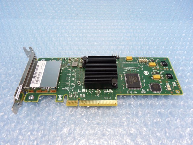 1MPV // LSI SAS9200-8e 6Gb SAS/SATA HBA PCI-E 80mmブラケット SFF8088/SXG ...