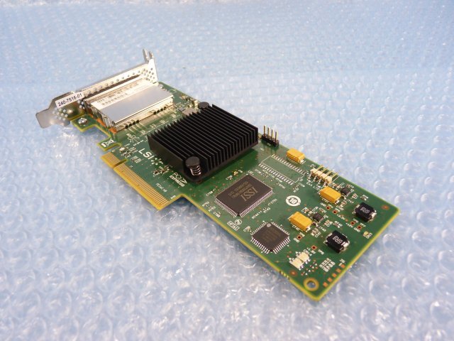 1MPV // LSI SAS9200-8e 6Gb SAS/SATA HBA PCI-E 80mmブラケット SFF8088/SXG ...