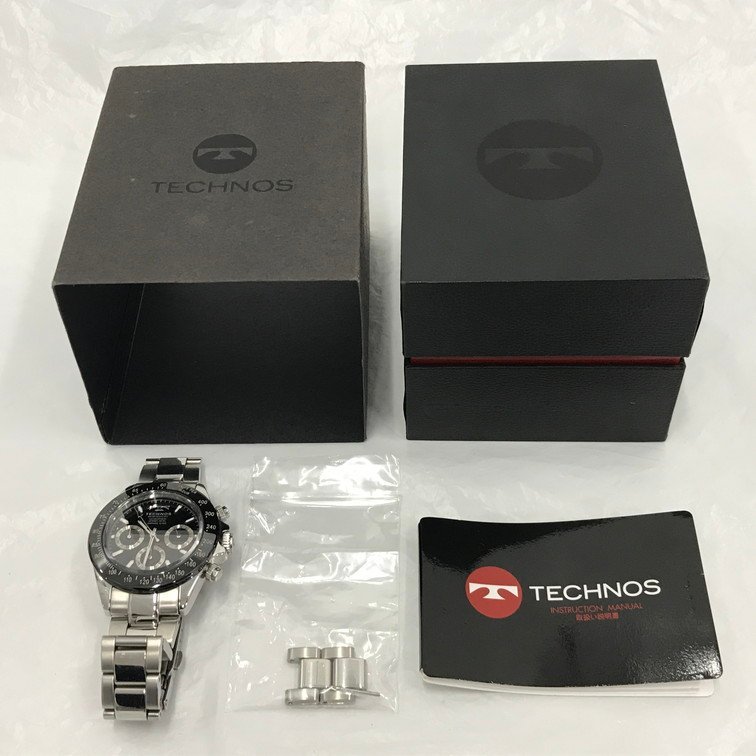 BEAG1012 TECHNOS テクノス SS クロノグラフ T4271 クォーツ 腕時計 不動(テクノス)｜売買されたオークション情報、yahooの商品情報をアーカイブ公開 ...