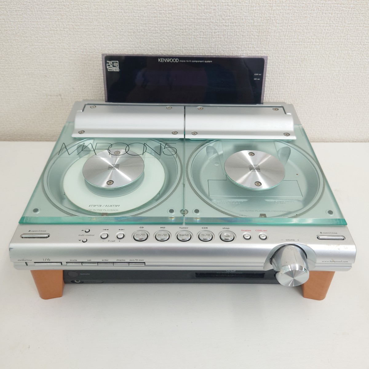 埼Y KENWOOD ケンウッド RMD-SJ9CDR CD MD CD-R PLAYER コンポ システムコンポ SYSTEM MICRO ...