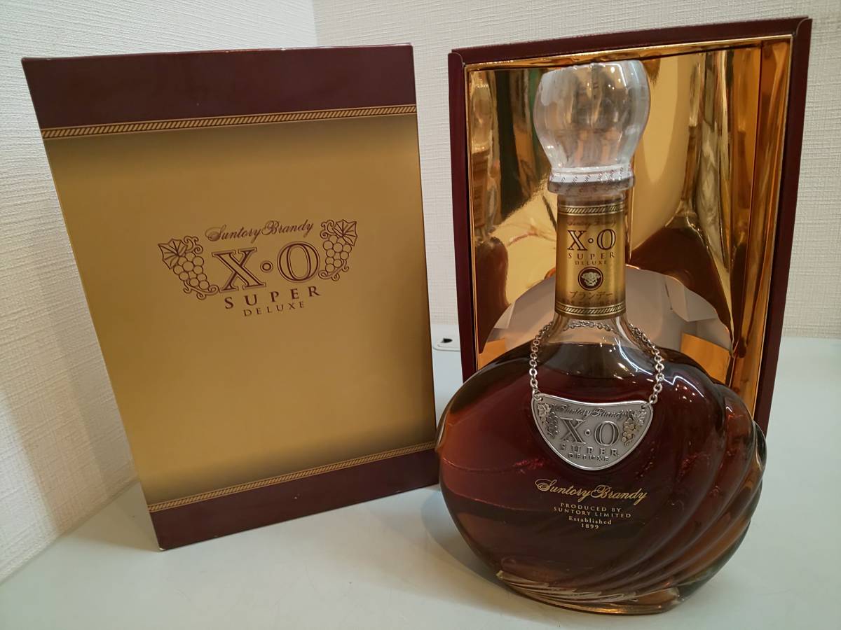 23360 Suntory/サントリー XO SUPER DELUXE/XOスーパーデラックス ブランデー 700ml/40%(ブランデー ...