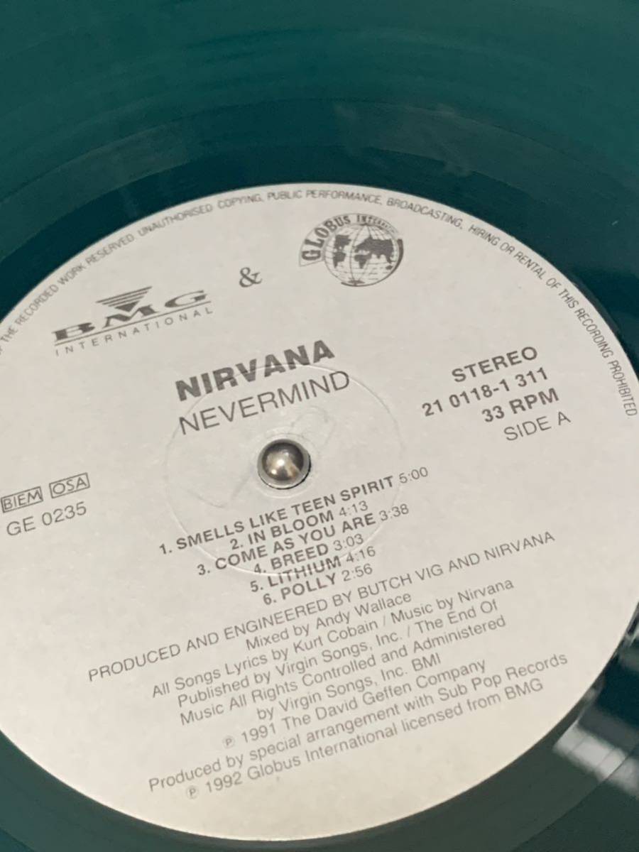 激レア NIRVANA Nevermind Rare original official 1992 Czech-only limited ...