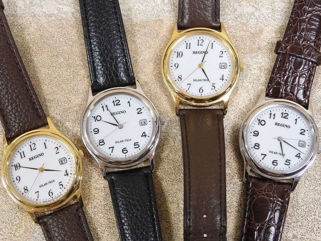 シチズン/REGUNO レグノ E111-T017231/E111-T017223 ソーラー腕時計 4点セット W5823y(レグノ)｜売買されたオークション情報、yahooの商品情報を ...