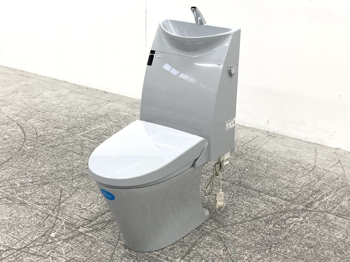 展示 品 2016年製 LIXIL/リクシル アステオ シャワートイレ一体型便器 ブルーグレー コンパクト スタイリッシュデザイン(洋式)｜売買されたオークション情報、yahooの商品情報を ...