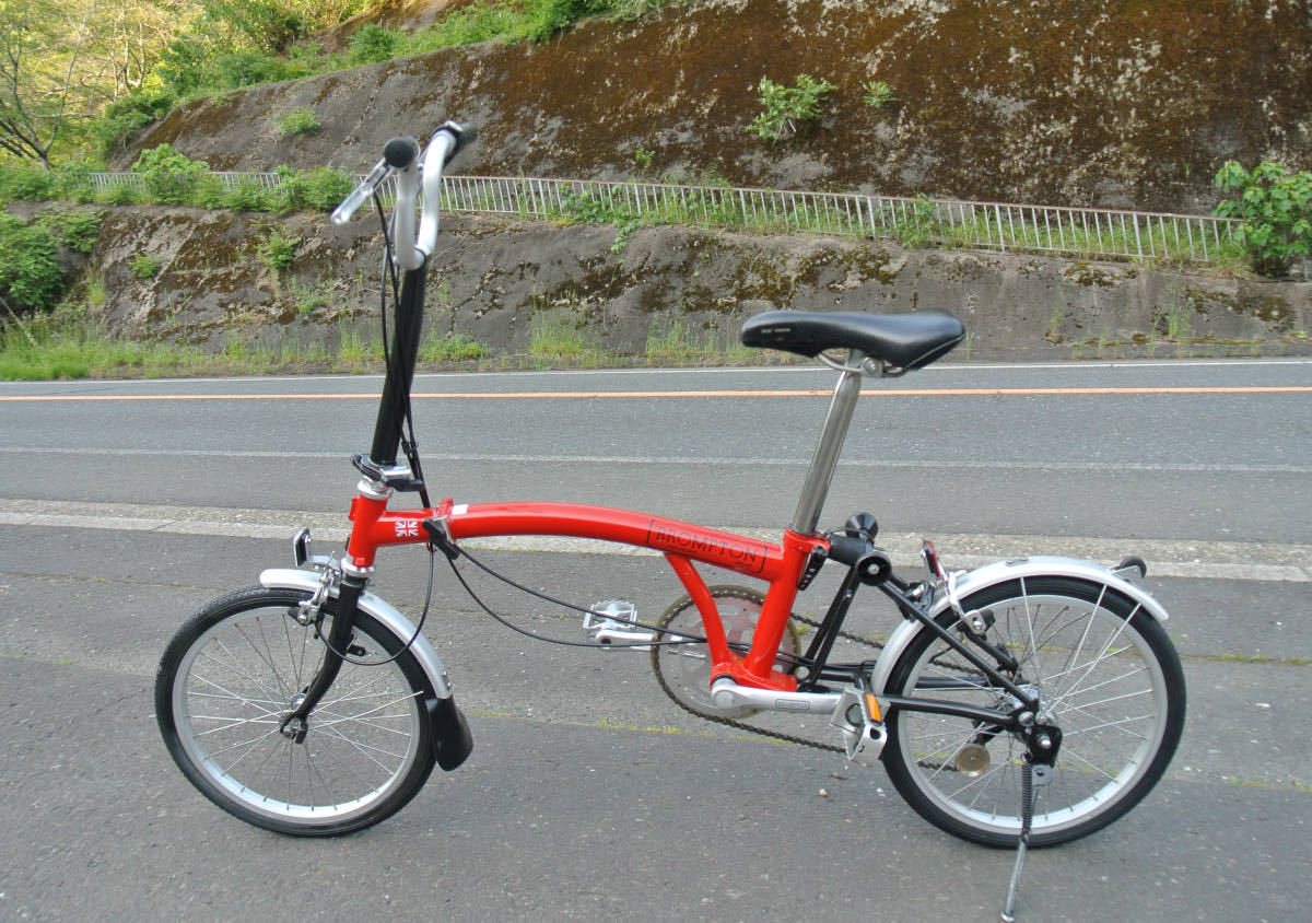 BROMPTON 折り畳み自転車 LORO 内3速 16インチ ミニベロ 小径車 赤色 105(16インチ～)｜売買されたオークション情報、yahooの商品情報をアーカイブ公開 ...