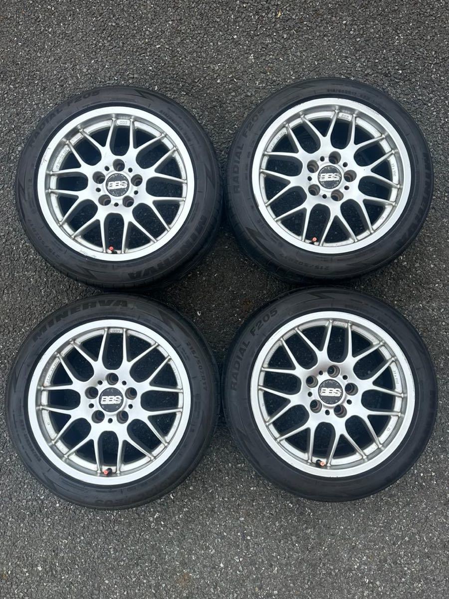BBS RX204 17インチ8J+38 PCD120 5H 215/50ZR17 ミネルバ 2020年BMW 3シリーズ E90/E91/E92/E46 Z4 E85/E89 Z3 E36 ...