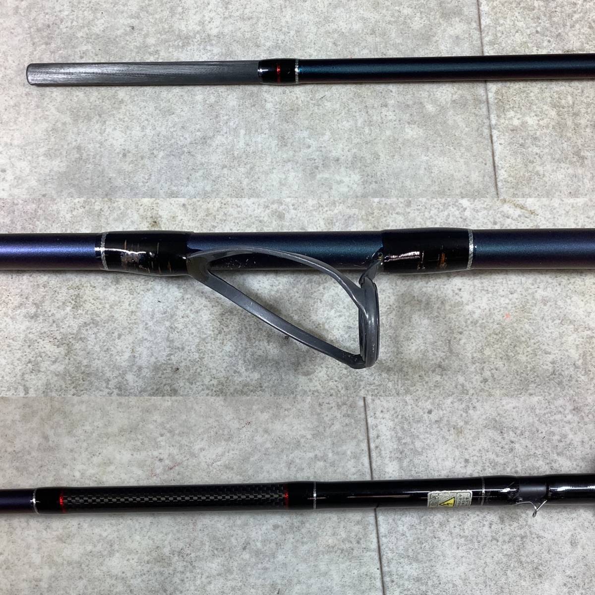 F1026 タックル エギングロッド Major Craft／メジャー クラフト TRIPLE CROSS TC-862E 全長 8'6 餌木 ...