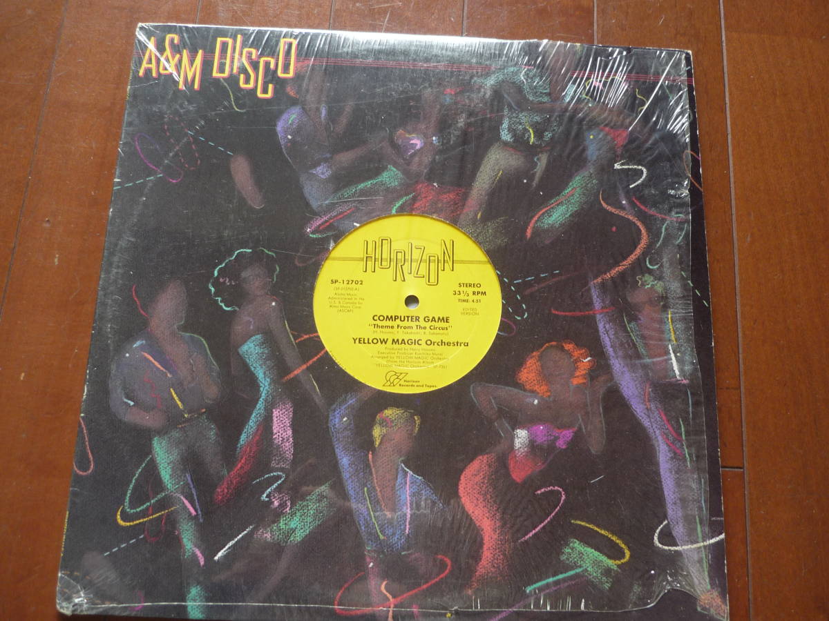 12インチオリジナルシュリンク坂本龍一 YELLOW MAGIC ORCHESTRA / COMPUTER GAME Theme From ...