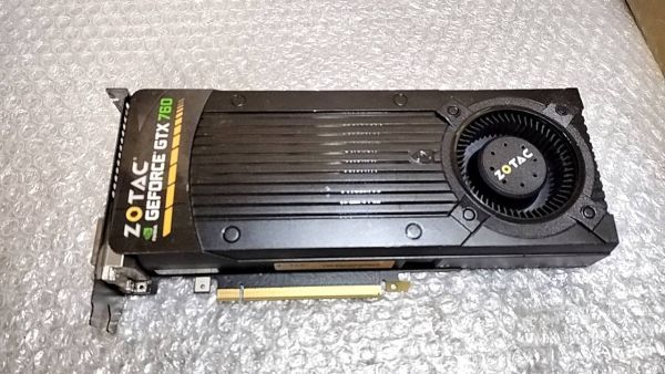 F319 ZOTAC GTX760 2GB DVI HDMI PCI-Express グラフィックボード(PCI Express)｜売買された ...