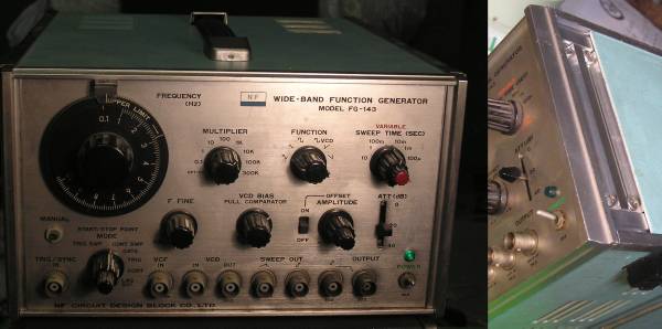 NF FG-143 Wide-Band Function Generator(その他)｜売買されたオークション情報、yahooの商品情報をアーカイブ公開 - オークファン（aucfan.com）