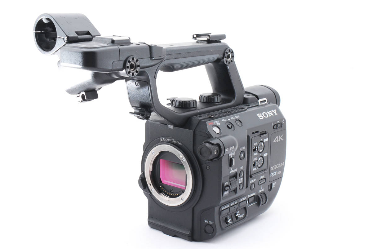 HFR RAW OP PXW-FS5M2 SONY XDCAM ソニー 4K Super35mm CMOSセンサー搭載ハンドヘルドカムコーダー ...